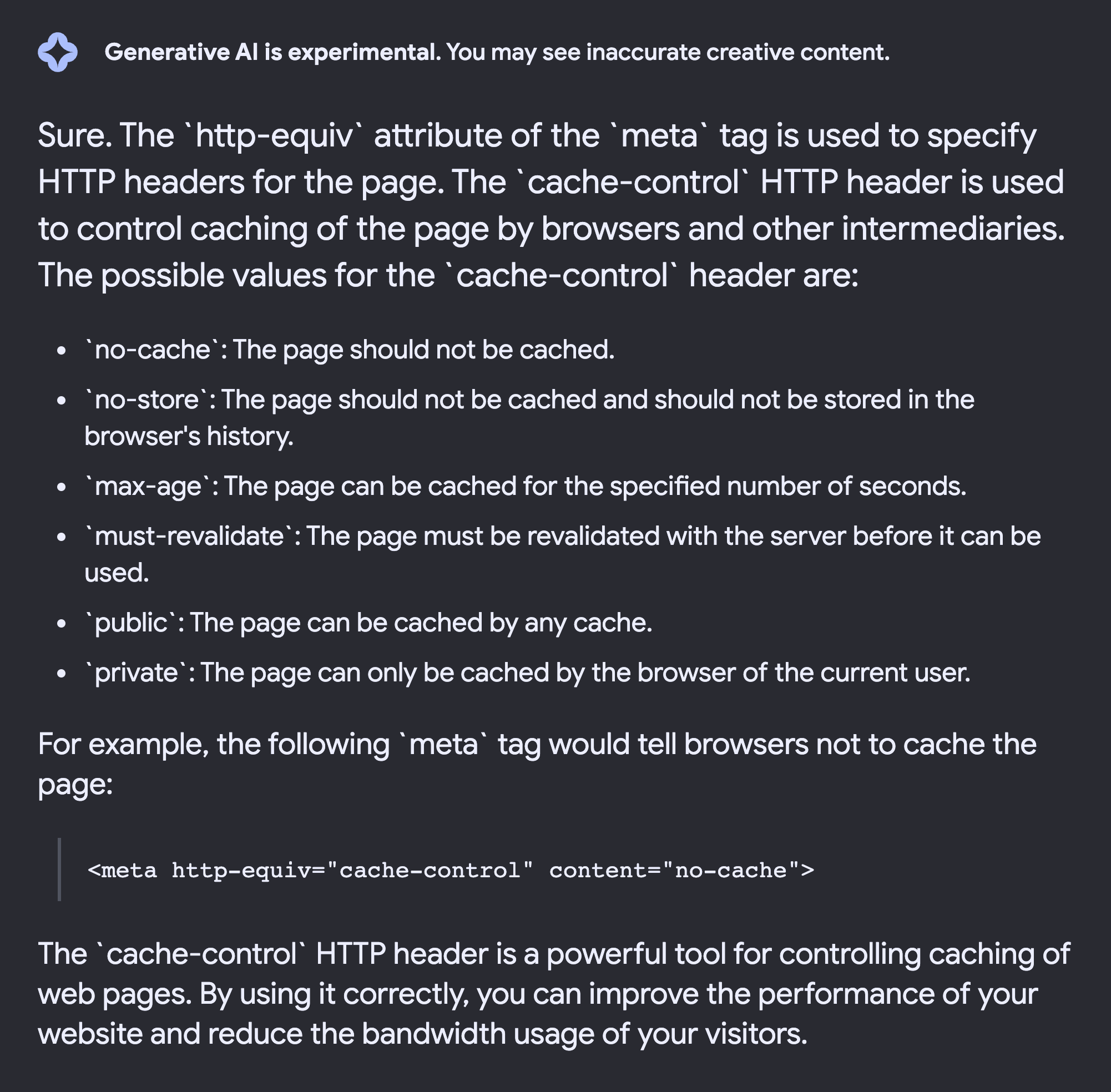 You probably don't need http-equiv meta tags - rviscomi.dev